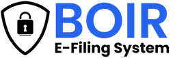 BOIRegistration.com | BOIR E-Filing System